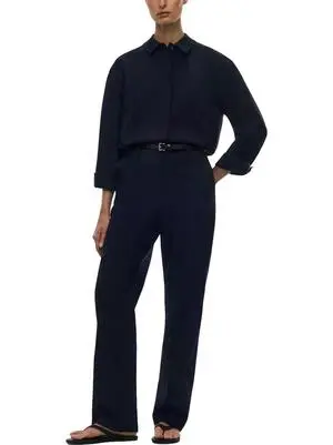 12 STOREEZ Hampshire Wool Trousers - Blue
