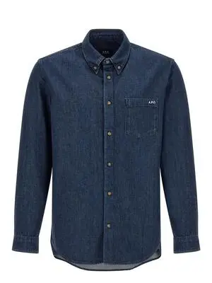 A.p.c. New Greg' Shirt - Blue