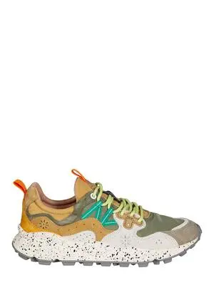 FLOWER MOUNTAIN Yamano 3 Uni Nubuck & Nylon Sneakers - Multicolor