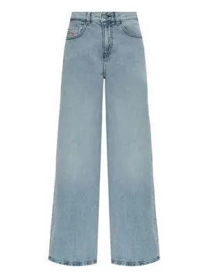 DIESEL® Wide Leg Jeans - Blu