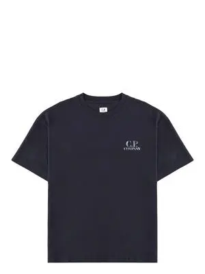 C.P. COMPANY C. P. Company Classic Cotton T-shirt - Blue