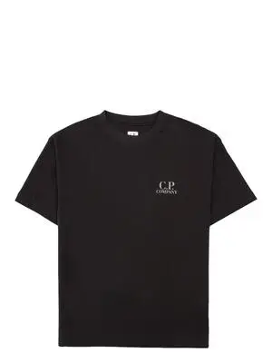C.P. COMPANY C. P. Company Classic Cotton T-shirt For - Black
