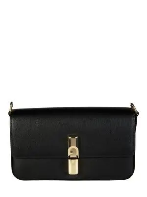 Furla Furla Iride Mini Leather Crossbody Bag Nero