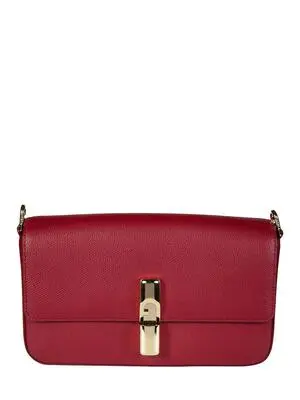 Furla Furla Small Leather Crossbody Bag Rosso