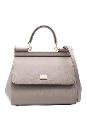 Dolce & Gabbana Dauphine Calfskin Mini Shoulder Bag - Beige