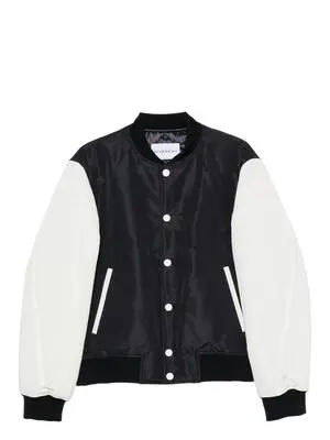 Givenchy Bomber Jacket With Embroidered Back - Blu