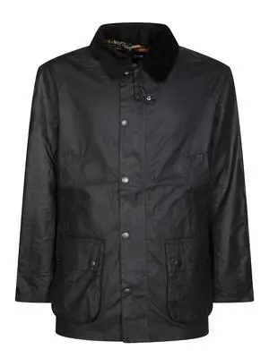 Barbour Ashby Waxed Jacket - Blu