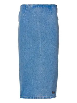 Marni Denim Midi Skirt - Blue