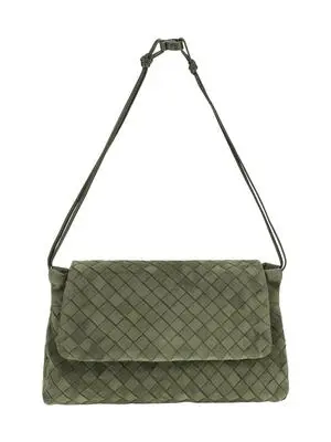 Bottega Veneta Giorno Shoulder Bag - Green
