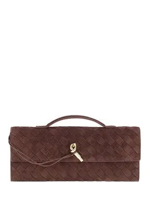 Bottega Veneta Bottega Veneta Andiamo Clutch Brown