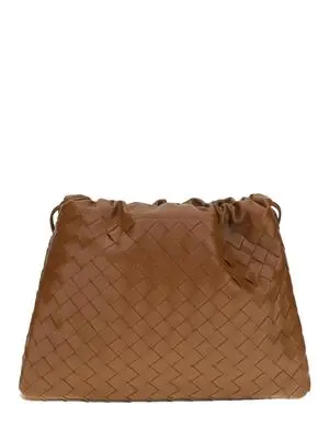 Bottega Veneta Medium Clutch Bag - Brown