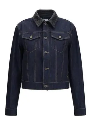 Bottega Veneta Denim Trucker Jacket - Blue