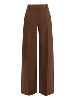 Ermanno Scervino Straight-leg Tailored Trousers - Brown