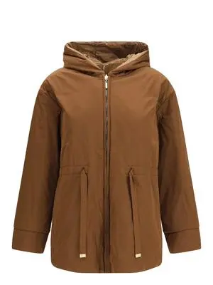 Max Mara Reversible Padded Parka - Brown