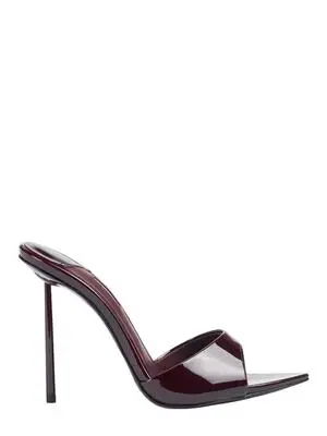 LE SILLA Bella Patent Leather Stiletto Sandals - Red
