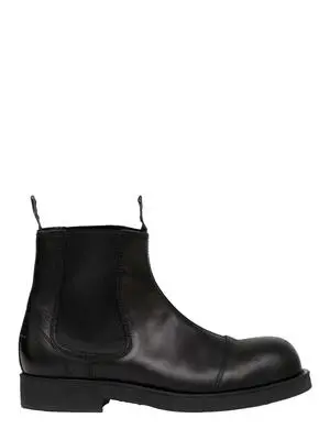 MAISON MARGIELA Biker Chelsea Boots - Black