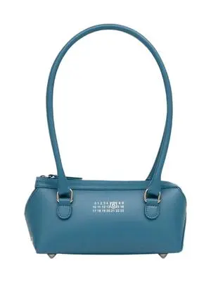 MAISON MARGIELA Mini East-west Bowling Bag - Blue