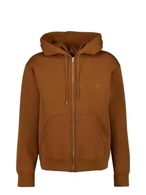 MAISON MARGIELA Zip-up Hoodie - Brown