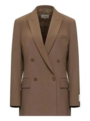 MAISON MARGIELA Double-breasted Suit Jacket - Brown