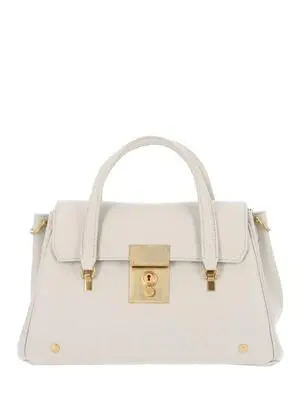 Thom Browne Small Bolton Bag - White