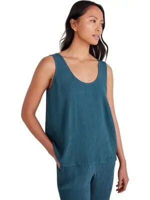 HAVEN WELL WITHIN Naia™ Scoop Neck Tank Top - Neptune