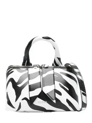 Attico The Attico "Friday" Handbag White/black