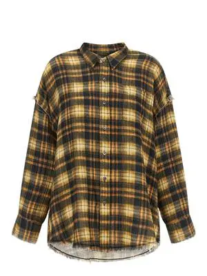 R13 Plaid Shirt - Brown