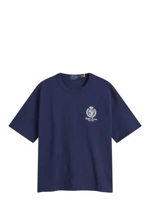 Polo Ralph Lauren Logo-embroidered T-shirt - Navy