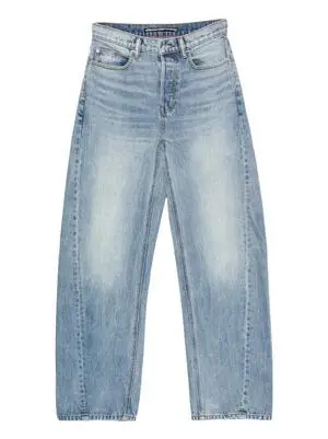 Alexander Wang Belted Jeans - Blue