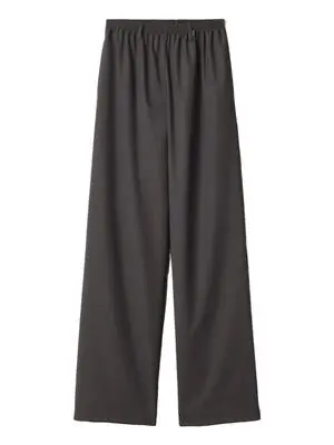 Miu Miu Stretch Wool Pants - Hematite
