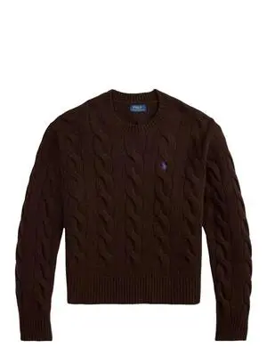 Polo Ralph Lauren Polo Ralph Lauren Long Sleeve Crewneck Sweater Walnut