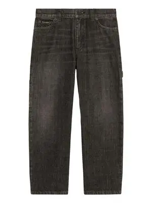 Dolce & Gabbana 5-pocket Denim Trousers - Grey