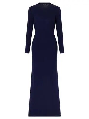 TOM FORD Cashmere And Cotton-blend Knitted Maxi Dress - No