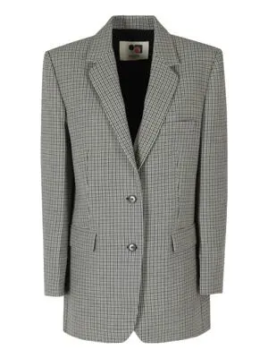 PORTS 1961 Ports 1961 Check Wool Blazer