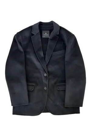 ANINE BING Single-breasted Suit Jacket - Black