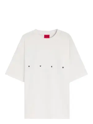 Hugo Boss Graphic-print Logo-print T-shirt - White