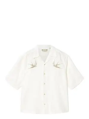 ALLSAINTS Short-sleeved Shirt - Ecru