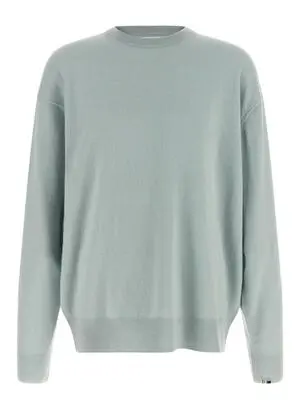 Extreme Cashmere Long-sleeved Crew Neck Sweater - Light Blue
