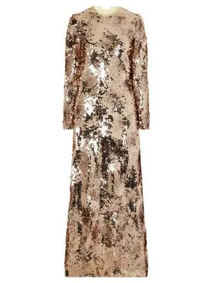 Rabanne Sequined Maxi Dress - No