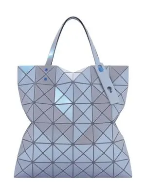 Issey Miyake Geometric Tote Bag - Blue-gray