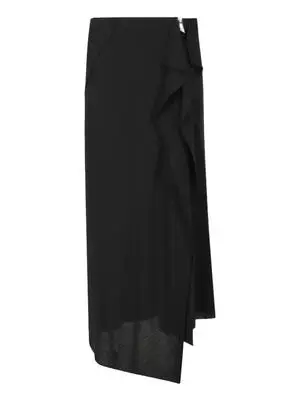 Attico Midi Skirt - Black