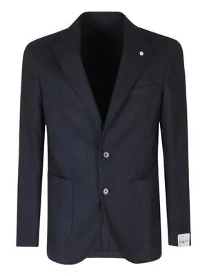 L.B.M. 1911 Long-sleeve Blazer - Blue