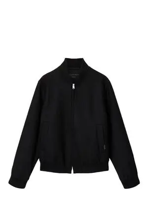 ALLSAINTS Long-sleeved Bomber Jacket - Black