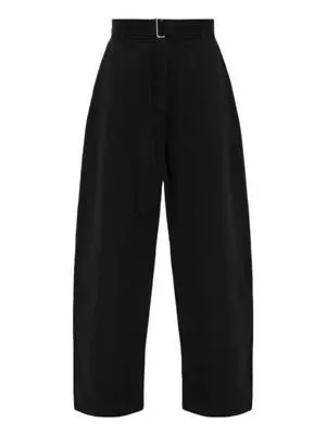 Studio Nicholson Belted Trousers - Black