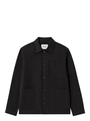 Nn07 Linen Jacket - Black