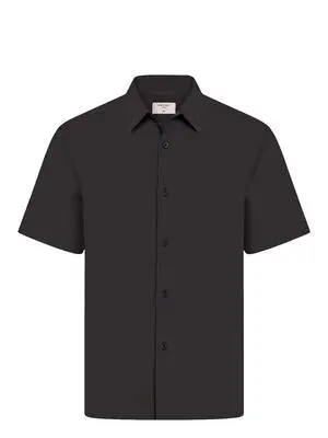 PERCIVAL Striped Seersucker Shirt - Navy
