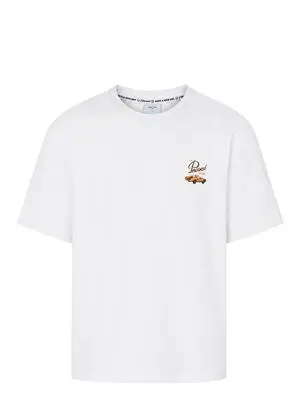 PERCIVAL Printed Cotton T-shirt - White