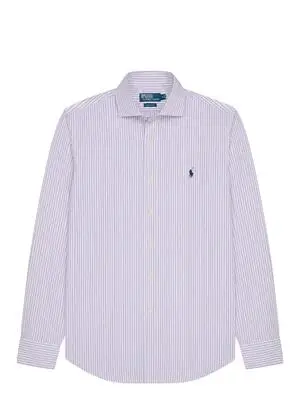 Polo Ralph Lauren Striped Cotton Shirt - Blue