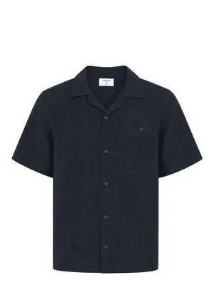 PERCIVAL Linen Shirt - Navy