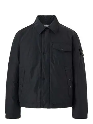 Stone Island Micro-twill Bomber Jacket - Black